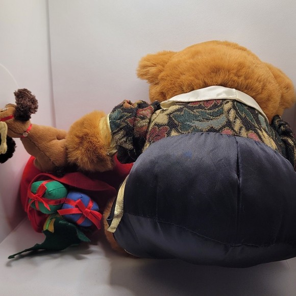 dunno | Toys | Lot Of 2 Macarena Dancing Bear And Dog Reindeer Santa ...